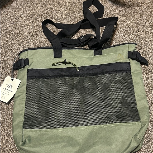 Alpine | Bags | Alpine Olive And Black Duffel Bag | Poshmark